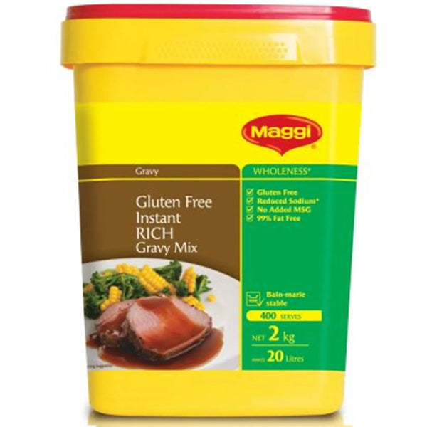 Maggi Rich Gravy Mix Gluten Free 2kg Mega Bulk Size | SuperOffice