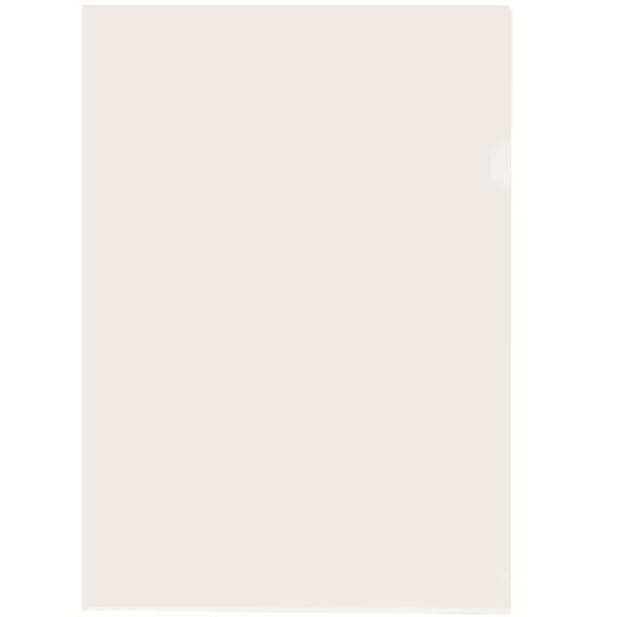 Marbig Ultra Letter Files Heavy Duty A4 Clear Pack 100 | SuperOffice