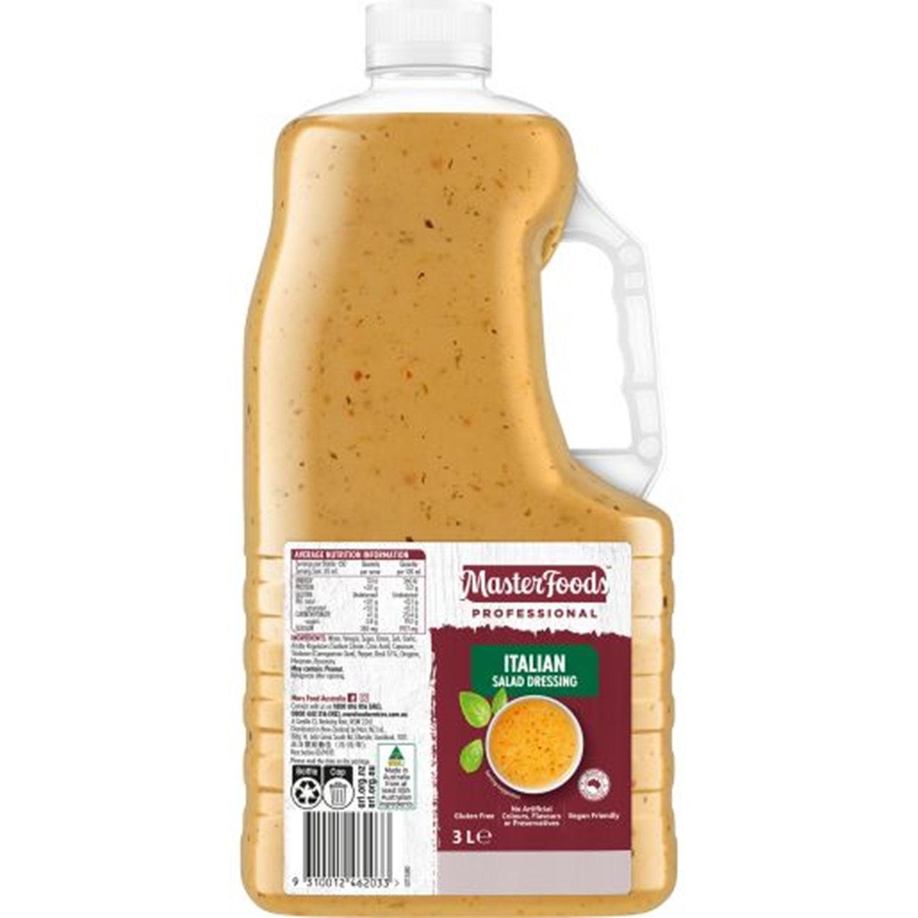 Masterfoods Italian Salad Dressing 3L Bulk | SuperOffice