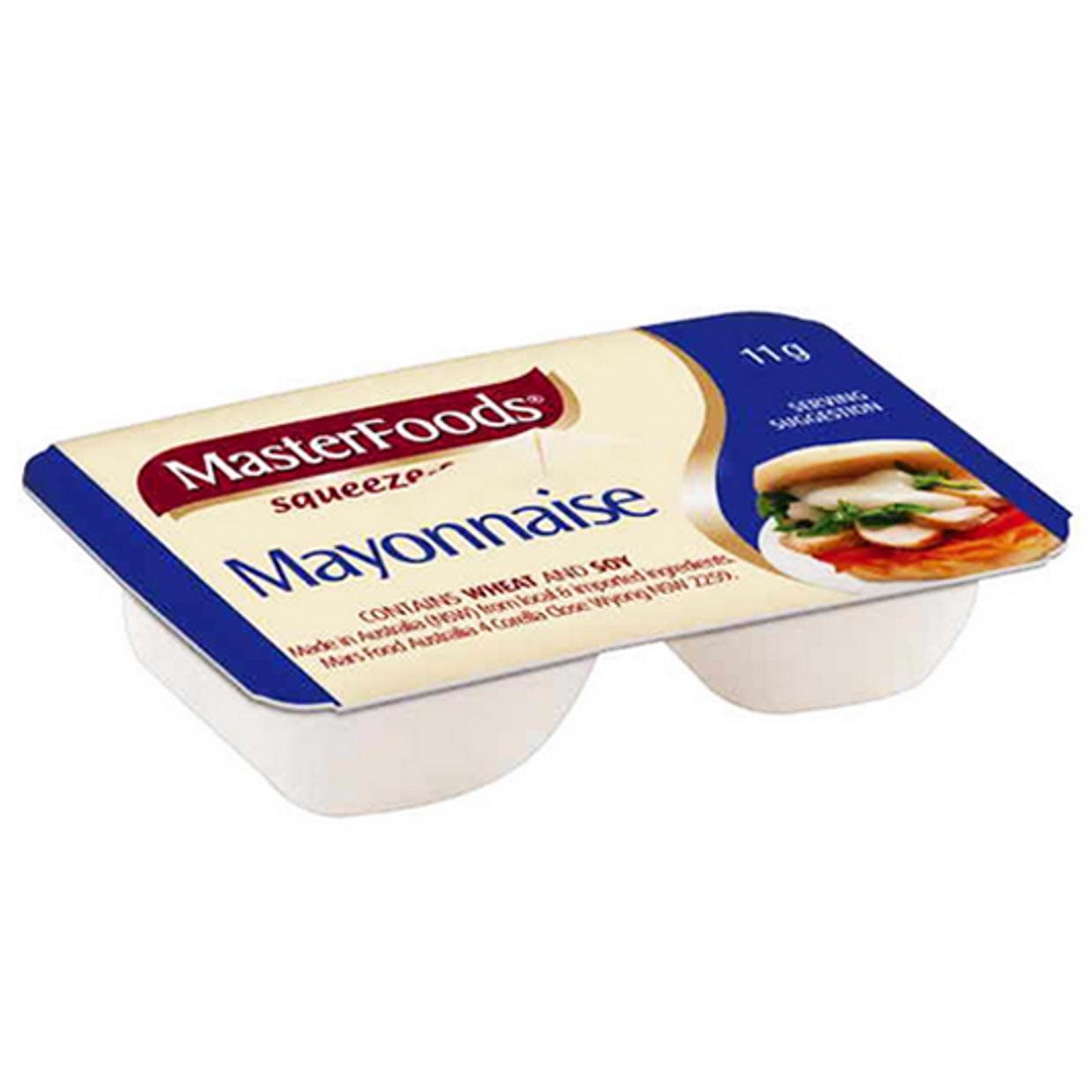Masterfoods Mayonnaise Sauce Squeezy 11g 100 Carton | SuperOffice