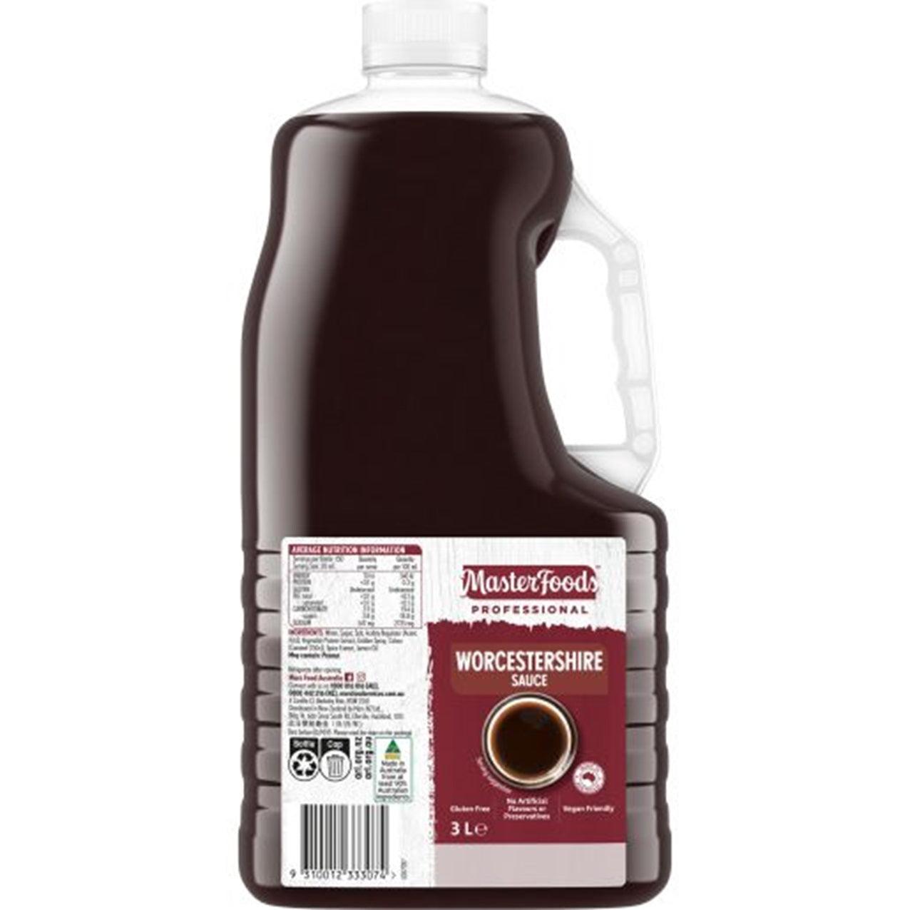 Masterfoods Worcester Sauce 3L Bulk | SuperOffice