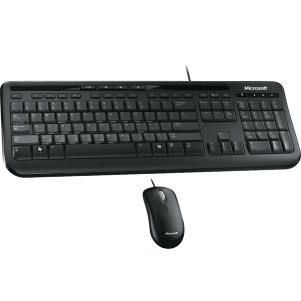 Microsoft 600 Wired Desktop Keyboard And Mouse Combo | SuperOffice