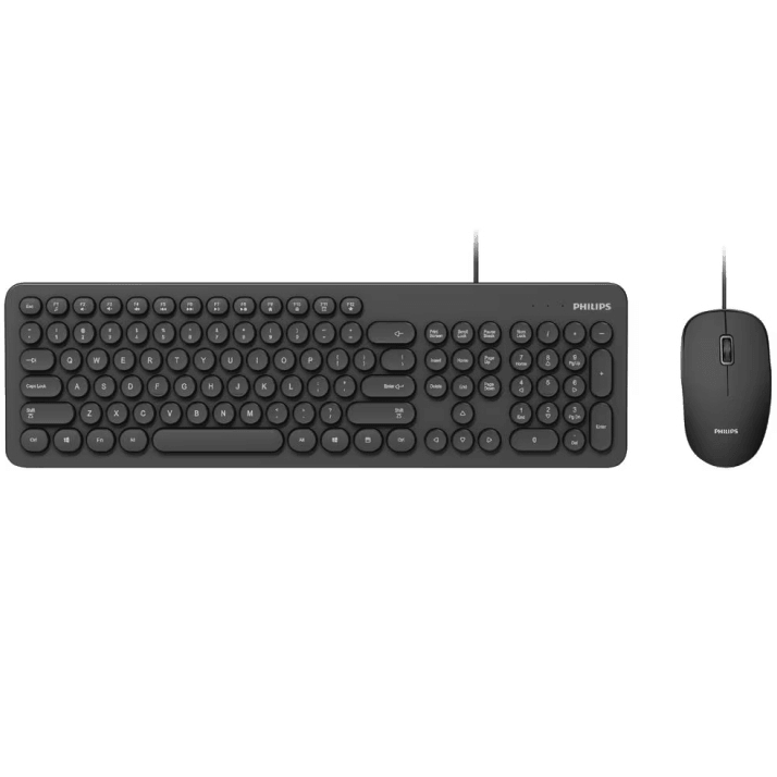 Philips Wired Keyboard & Mouse USB Plug and Play | SuperOffice