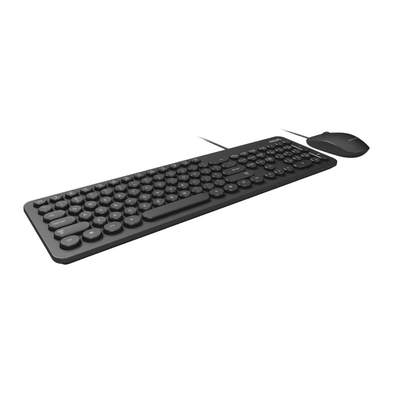 Philips Wired Keyboard & Mouse USB Plug and Play | SuperOffice