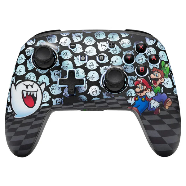 PowerA Enhanced Controller Nintendo Switch Ghost Lumectra Mario Boo ...