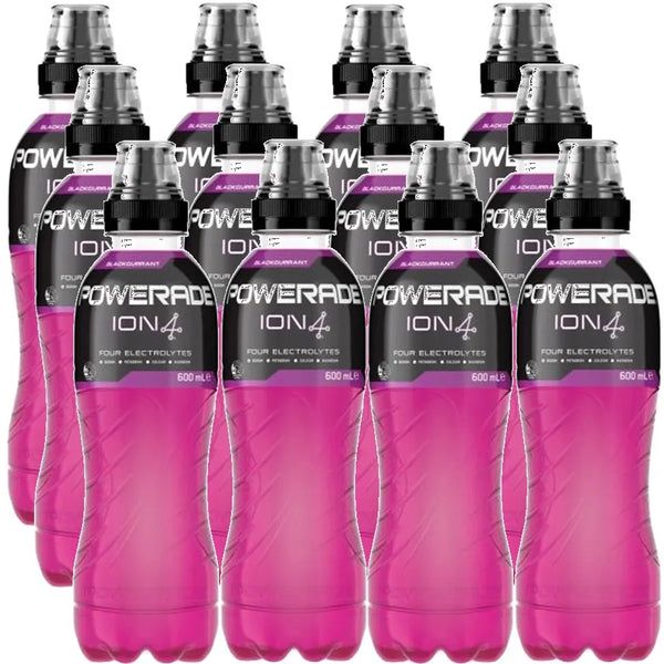 Powerade Blackcurrant ION4 Sports Drink 600ml | SuperOffice