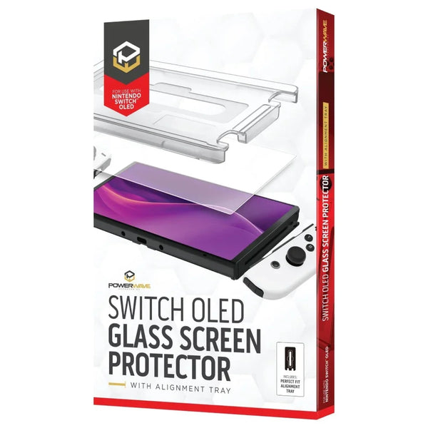 Powerwave Glass Screen Protector Nintendo Switch OLED | SuperOffice