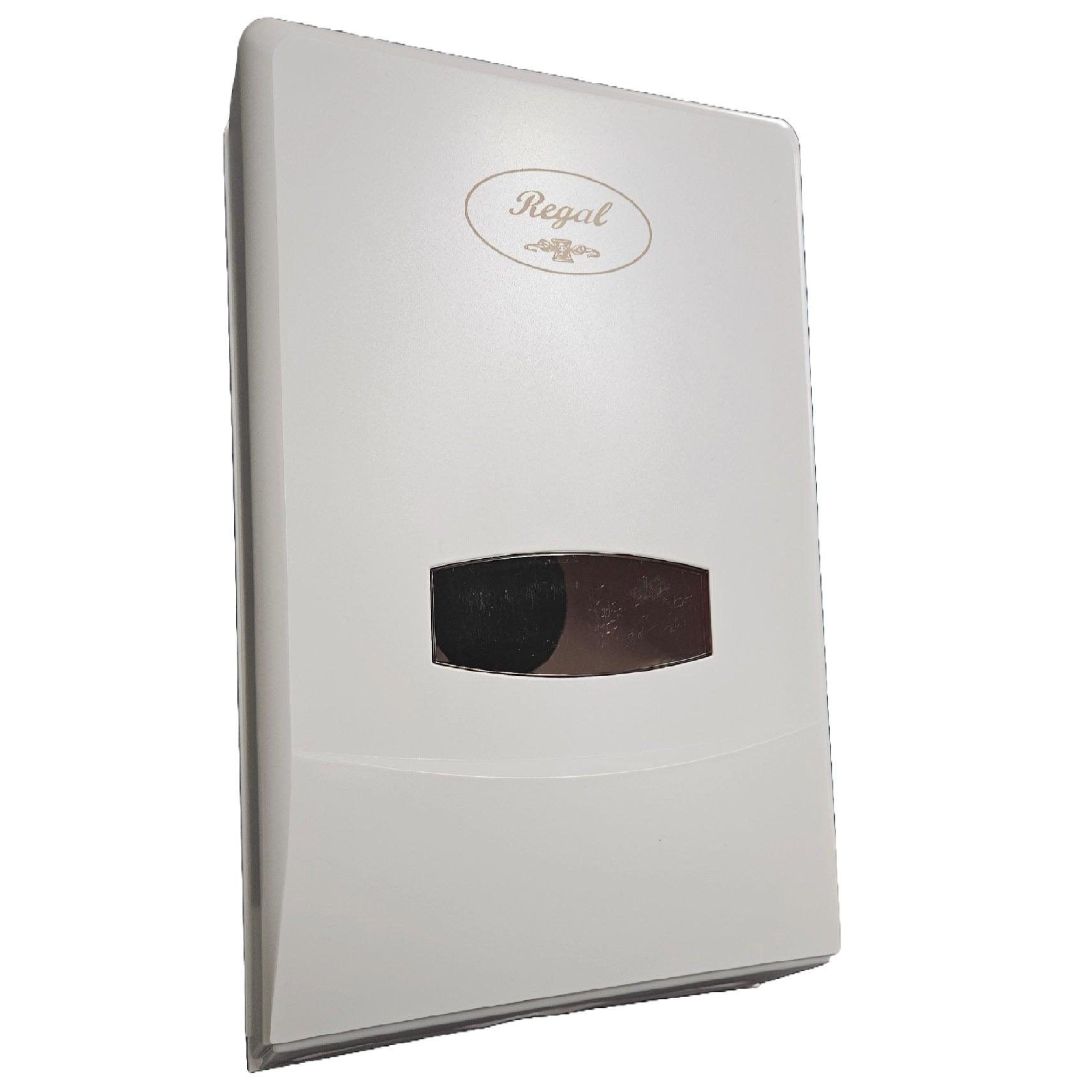 Regal MFLD-DPSW Slimelne Ultraslim Towel Dispenser White | SuperOffice