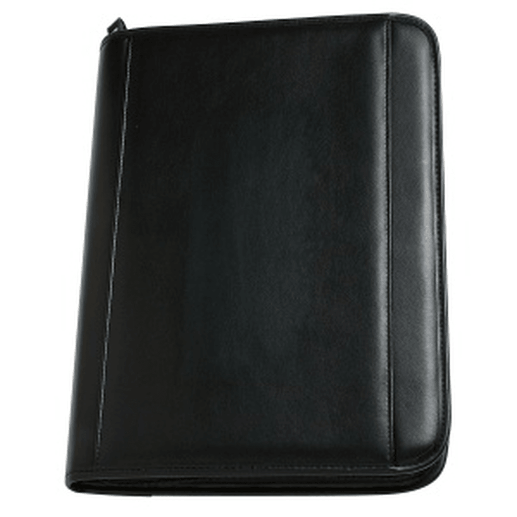 Rexel Compendium Pad Holder Zippered Black | SuperOffice