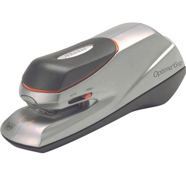 Rexel Optima Electric Stapler 20 Sheet Silver/Black | SuperOffice