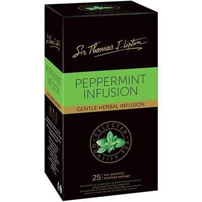Sir Thomas Lipton Tea Bags Foil Envelope Peppermint | SuperOffice