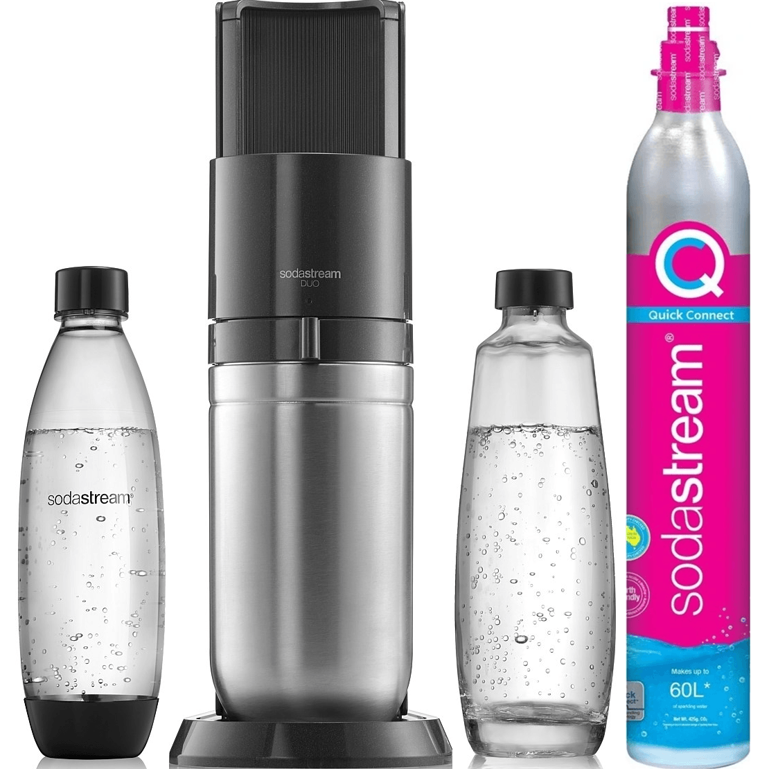 Sodastream DUO Starter Pack Soft Drink Sparkling Maker | SuperOffice