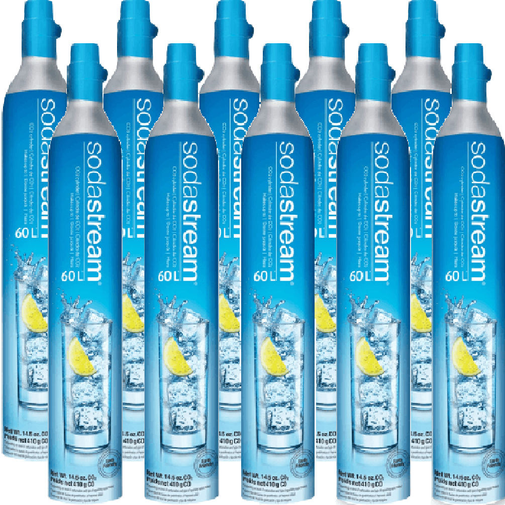 SodaStream Gas Cylinder Replacement Refill Spare 60L | SuperOffice