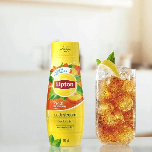 SodaStream Lipton Ice Tea Lemon/Peach Pack Syrup Mix |SuperOffice