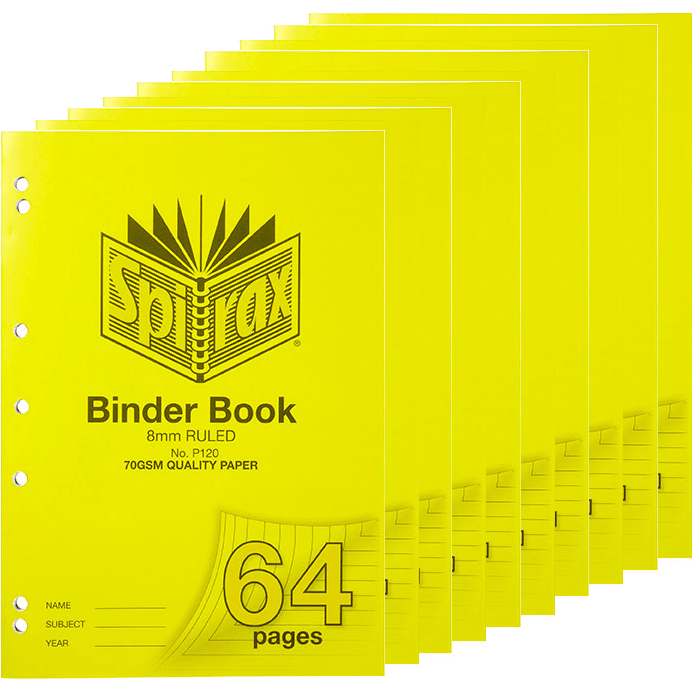 Spirax P120 Binder Book 8Mm 64 Page A4 | SuperOffice