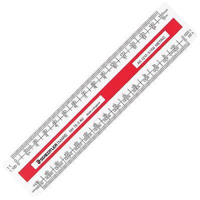 Staedtler 561 Mars Oval Scale Ruler 150Mm | SuperOffice