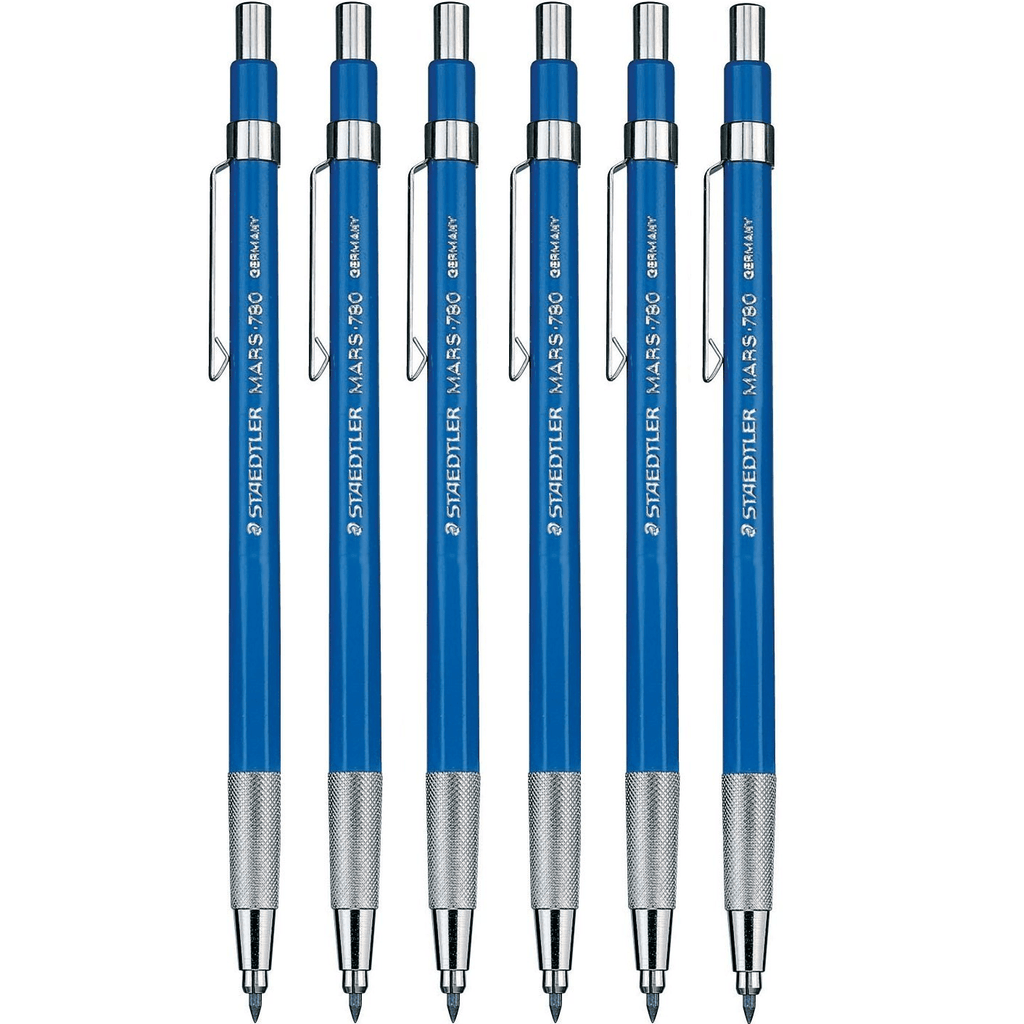Staedtler 780 Mars Technico Leadholder Pencil 2mm 6 Pack| SuperOffice