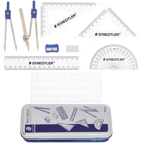 Staedtler Noris Club Maths Set 10 Piece | SuperOffice
