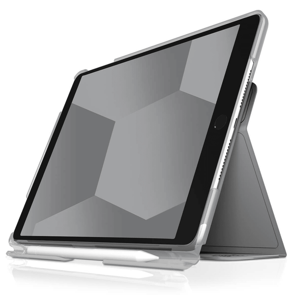 STM Studio Case iPad 10.2” 9th/8th/7th Gen Cover Grey | SuperOffice