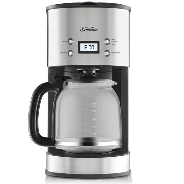 Sunbeam Drip Coffee Machine Auto Brew Stainless Steel | SuperOffice