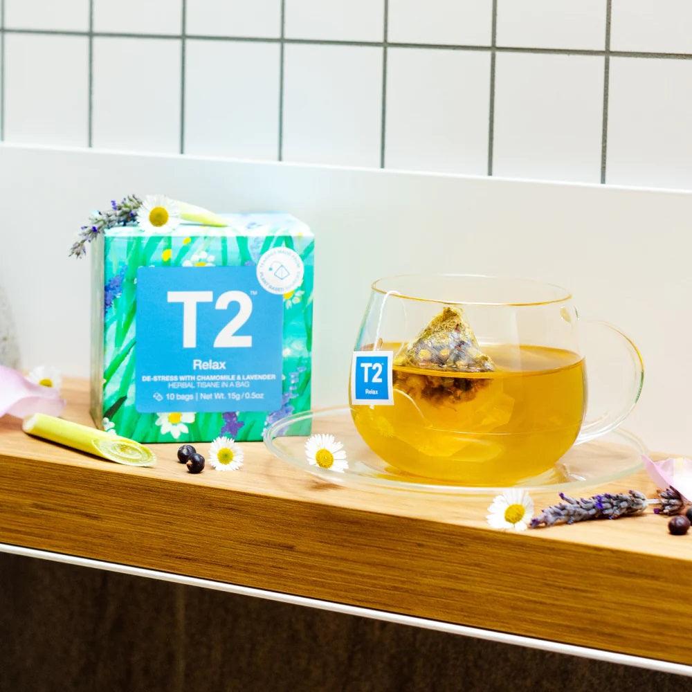 T2 Relax Teabag 10 Pack Box of 6 | SuperOffice