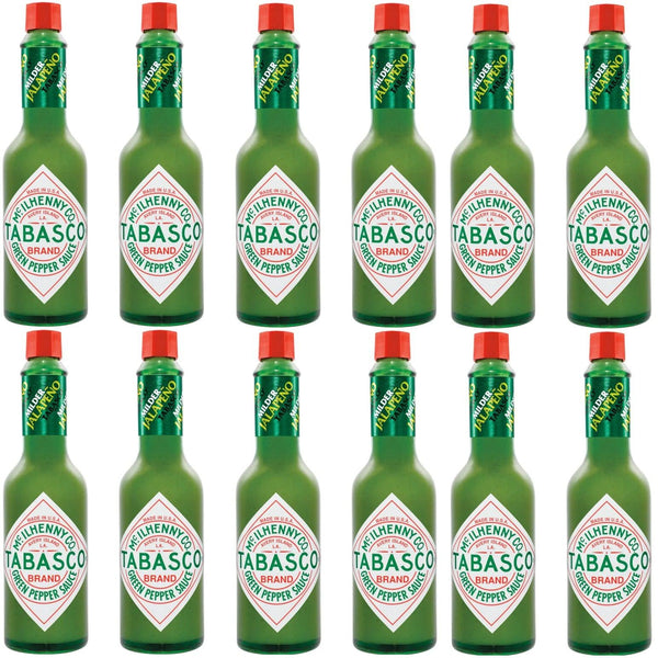 Tabasco Original Green Pepper Sauce 60ml Box 12 | SuperOffice
