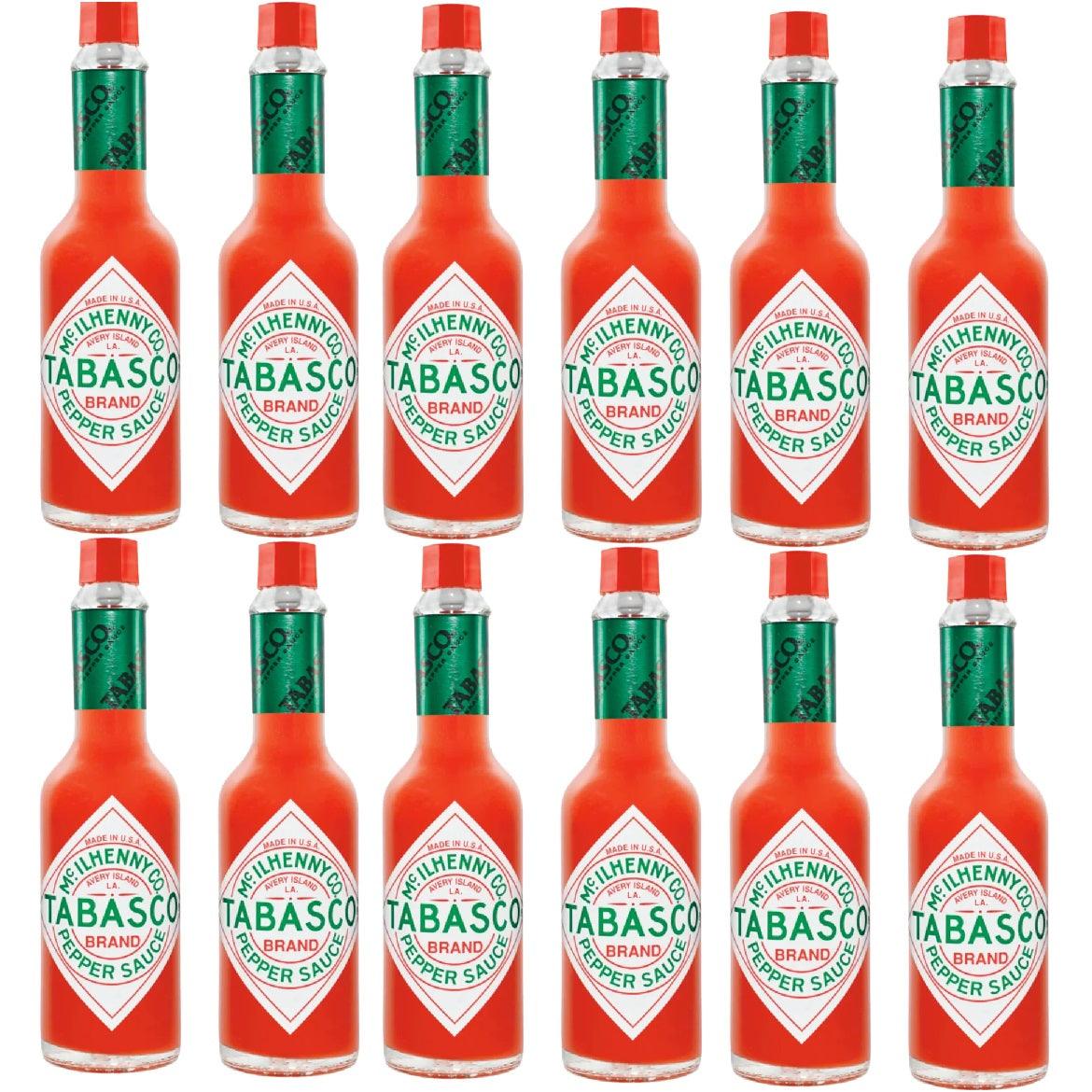 Tabasco Original Red Pepper Sauce 60ml Box of 12 | SuperOffice