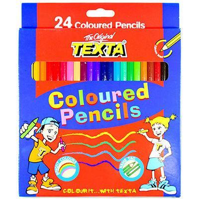 Texta Coloured Standard Pencils 2.8Mm Pack 24 | SuperOffice