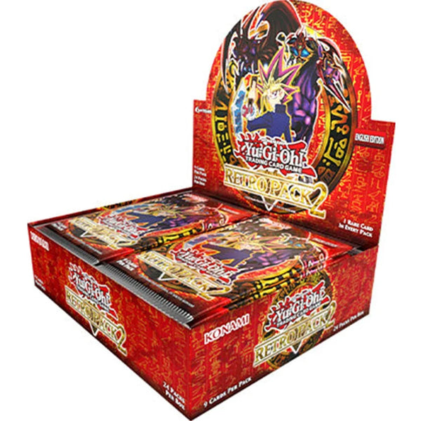 Yu-Gi-Oh! TCG: Retro Pack 2 Reprint 24 Booster Packs Display Box 2025 ...