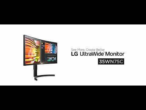 LG 35WN75CB 35" Inch QHD VA UltraWide Monitor Curved | SuperOffice